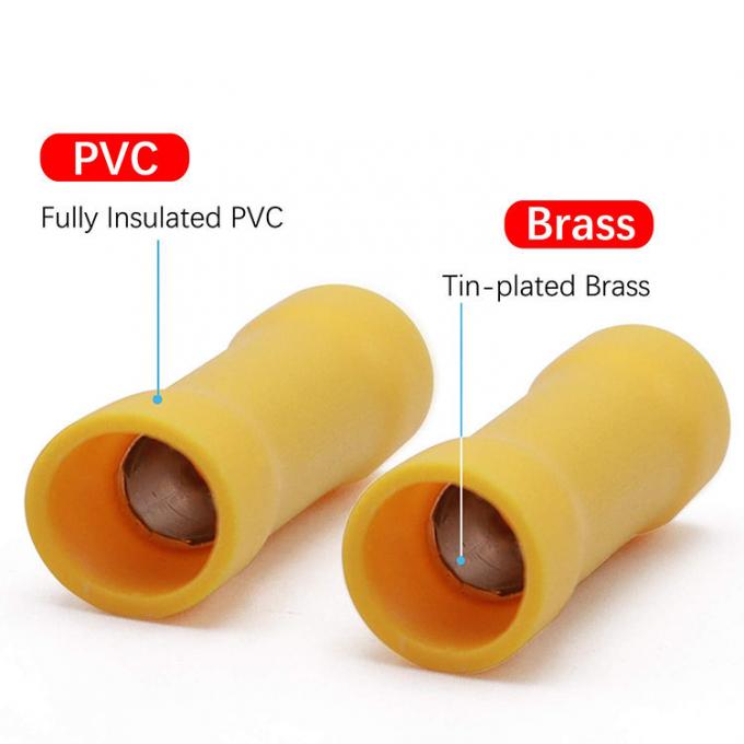 12-10 AWG Insulated Butt Crimp Connectors ขั้วต่อพร้อมฉนวน PVC